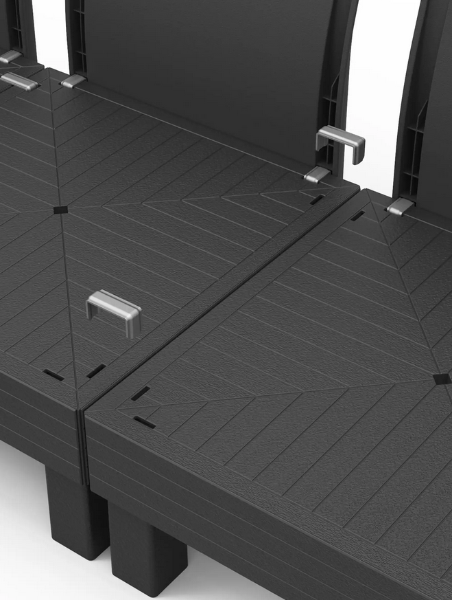 Keter, Elements 4 seater Modular set with Table – minshulls